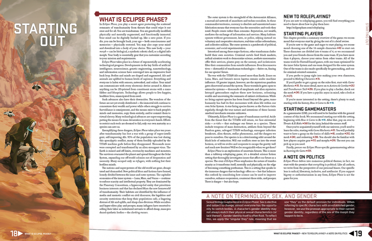 What’s New in Eclipse Phase Second Edition? – Eclipse Phase